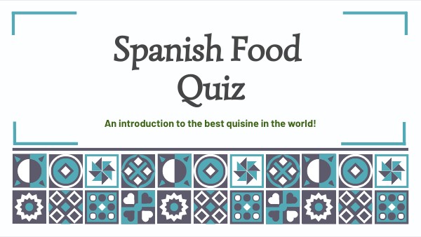 PRESENTACIÓN COMIDA ANDALUZA | Genially