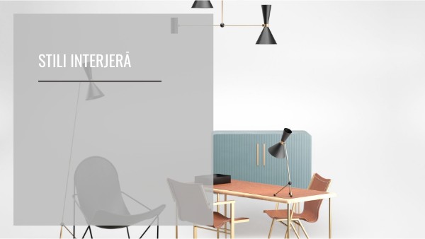 STILI INTERJERA | Genially