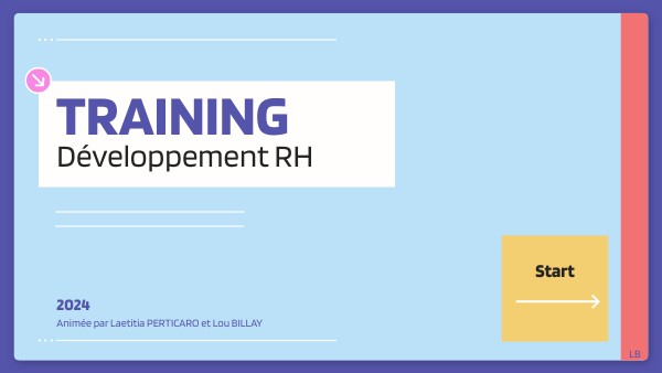 TRAINING DEV RH