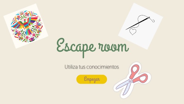 Escape Room Educación | Genially