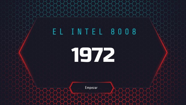 Procesador El Intel 8008