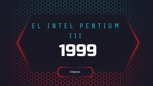Procesador 1999: El Intel Pentium III
