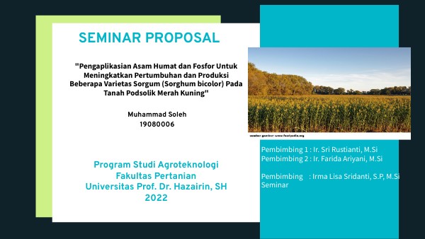 PPt Muhammad Soleh