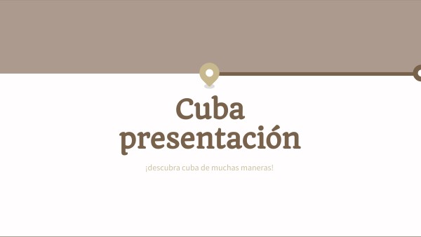 Cuba presentacion | Genially