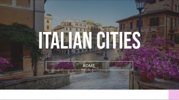 ITALIAN CITIES | Genially