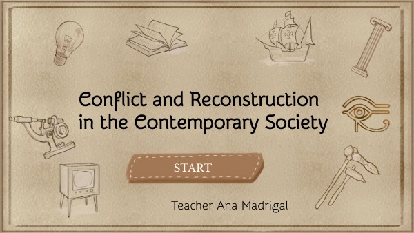 Conflict and reconstruction | Genially