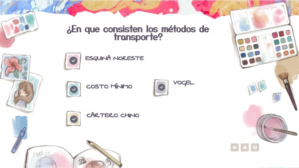 Metodos de transporte