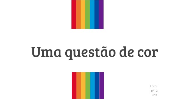 Livro uma questão de cor | Genially