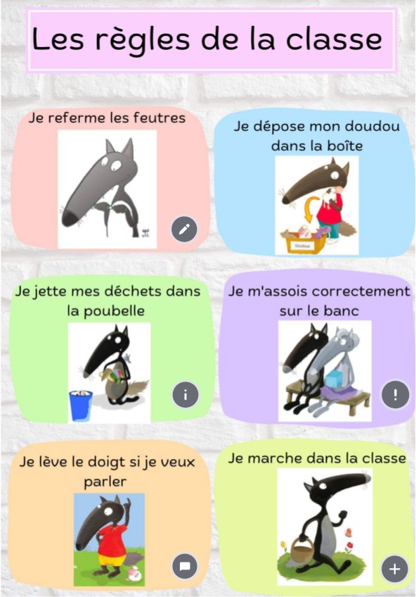 Les règles de la classe | Genially