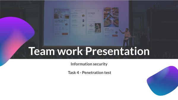 Task 4 - team work | Genially