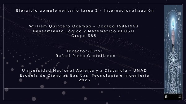 Ejercicio complementario Tarea 3 - Internacionalización | Genially