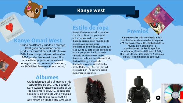 Infografia kanye west
