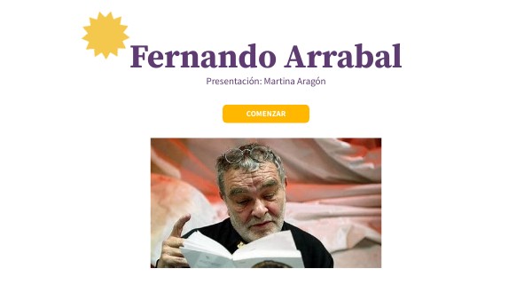 Fernando Arrabal | Genially