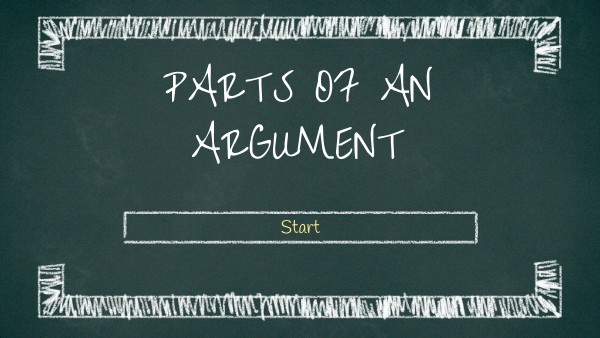 Parts of an Argument | Genially