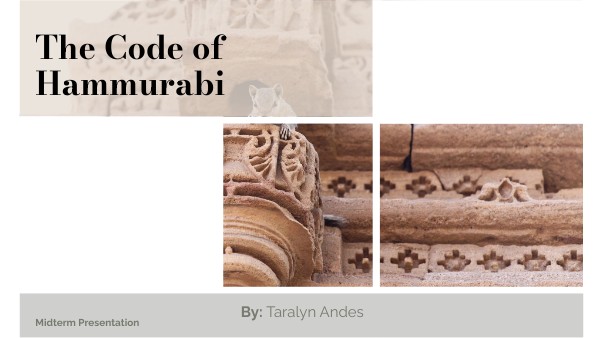 The Code of Hammurabi | Genially