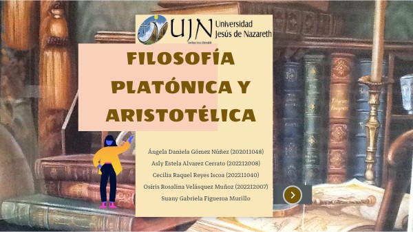 Filosofía Platónica y Aristotélica | Genially