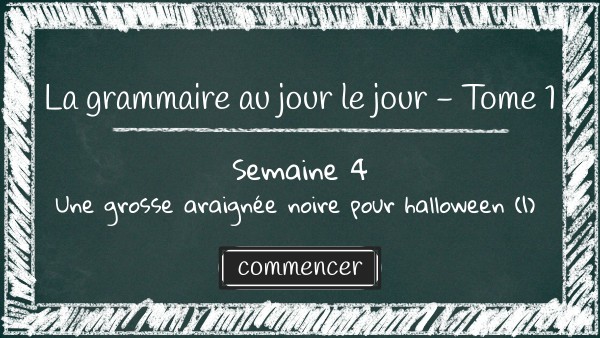 Picot - Tome 1 - Semaine 4 | Genially