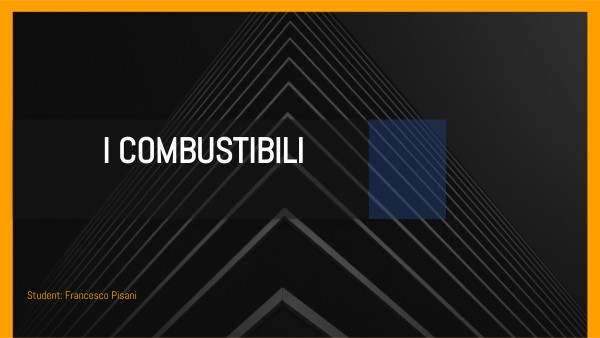 I combustibili