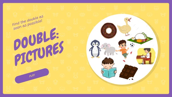 DOUBLE ANIMALS GAME | Genially