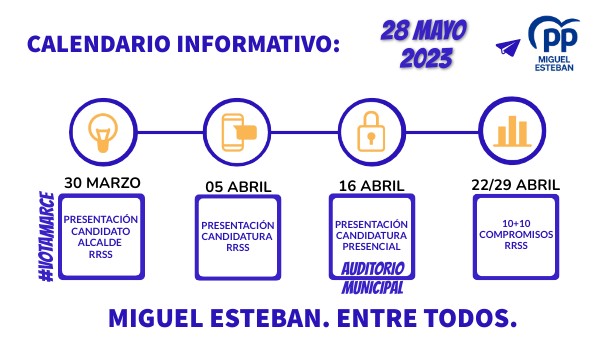 Calendario PP 28M 2023