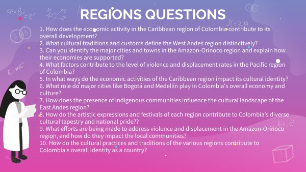 REGIONS QUESTIONS 5TH- 4T_HWQUESTIONS