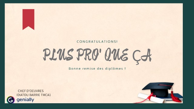 Graduation video | Genially