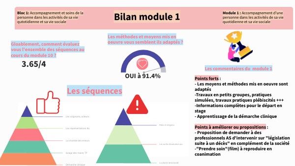 Bilan module 1 | Genially