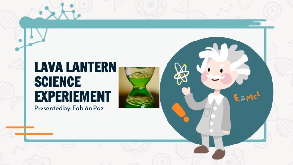 Lava Lamp Experiment | Genially