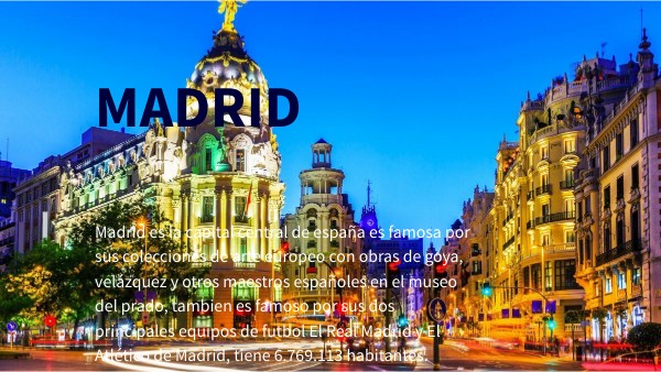 MADRID | Genially