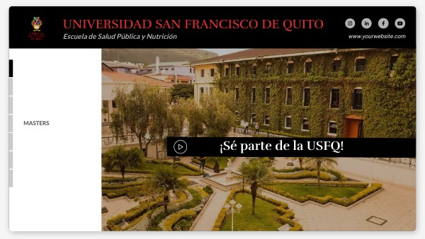 Maestrias Escuela Salud Pública USFQ | Genially