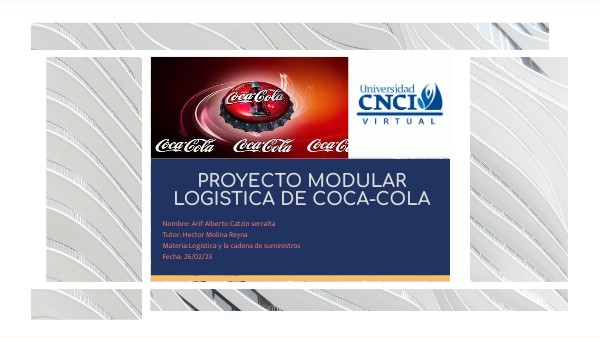 PROYECTO LOGISTICA COCA COLA