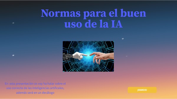 Buen uso de la IA | Genially