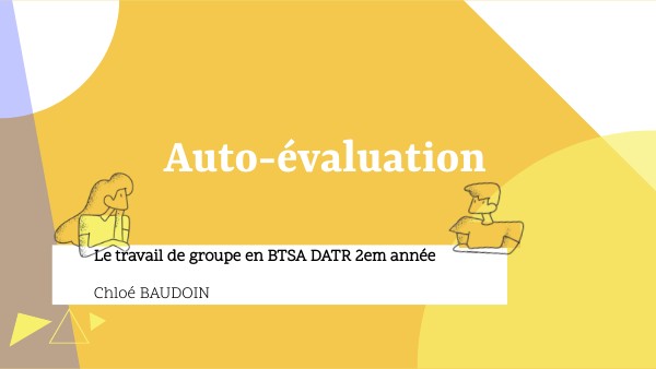 Auto-évaluation travail de groupe | Genially
