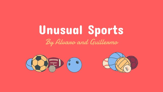Unusual Sports | Genially