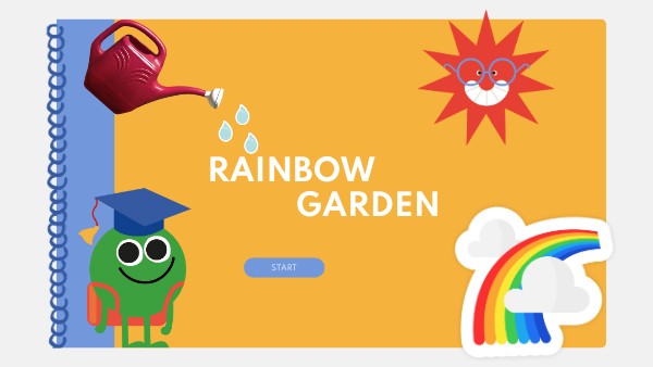 Rainbow garden | Genially