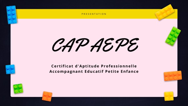 CUBES PRESENTATION CAP AEPE | Genially