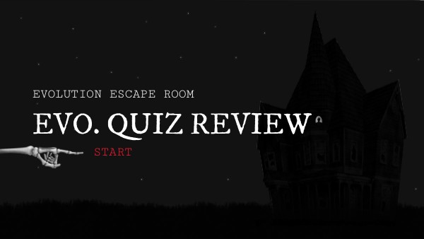 Evolution Escape Room | Genially