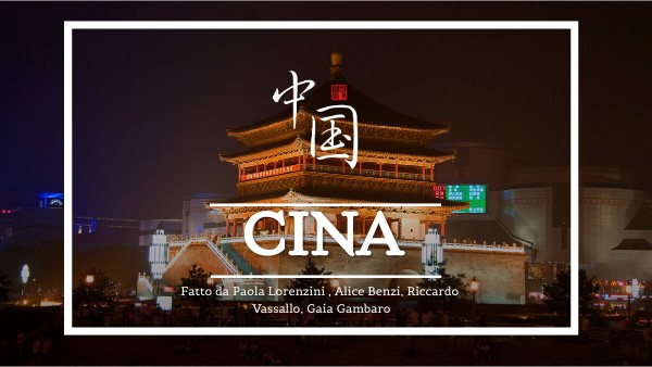 CHINA PRESENTATION | Genially