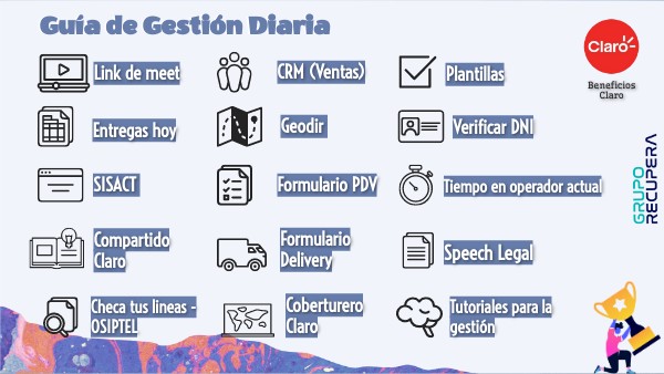 GUIA DE GESTIÓN DIARIA | Genially