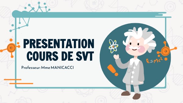 Présentation rentrée SVT