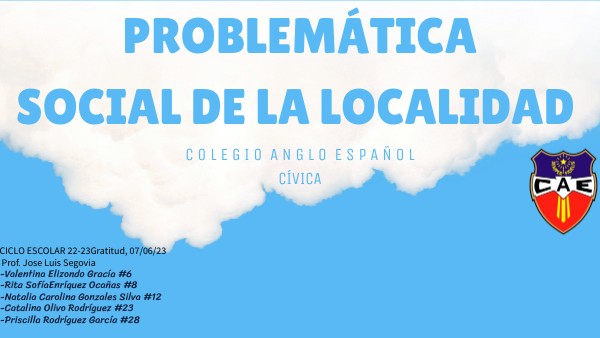 CIVICA PROBLEMATICA SOCIAL | Genially