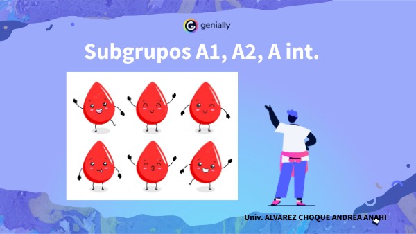 Subgrupos A1, A2, A int. | Genially
