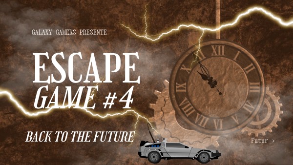 ESCAPE GG#4-BACK TO THE FUTURE