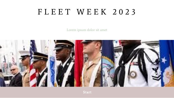 FLEET WEEK PRESENTATION