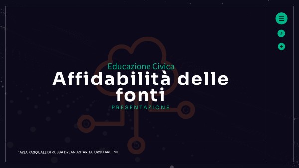 attendibilità delle fonti