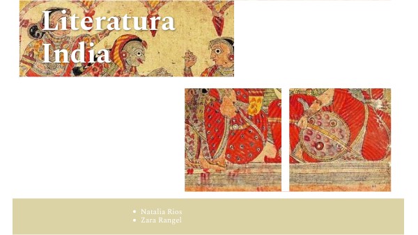 literatura de la india