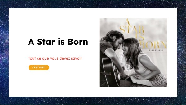 A STAR IS BORN | Genially