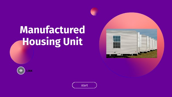 Manufactured Housing Unit