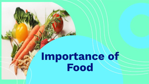 importance of food