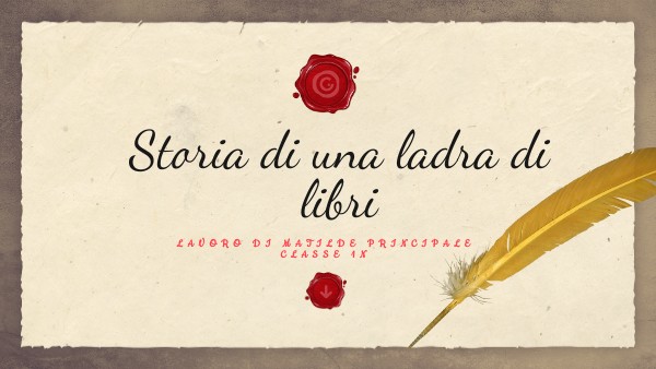 Storia di una ladra di libri | Genially